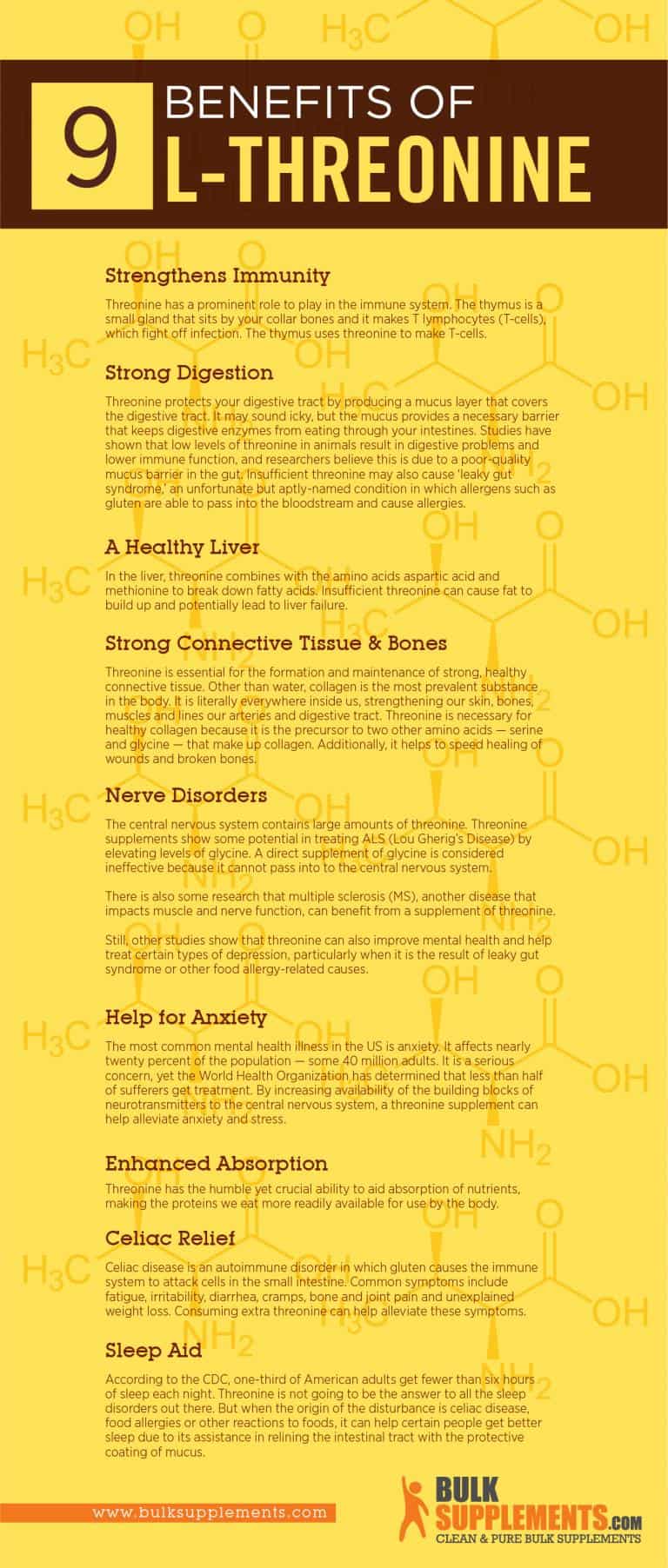 L-Threonine. May Boost Your Mental and Physical Performance