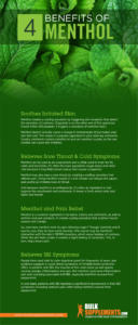 Menthol Crystals. From a Cough Reliever to a Mood Enhancer.