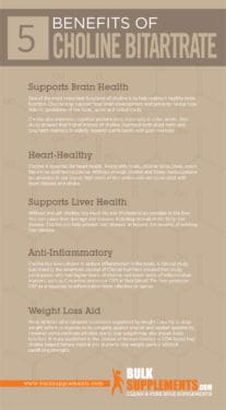 Choline Bitartrate Benefits, Side Effects and Dosage