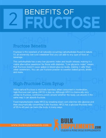 Fructose Benefits, Side Effects and Dosage