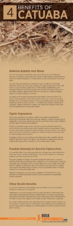 Catuaba Extract﻿: Benefits, Side Effects & Dosage