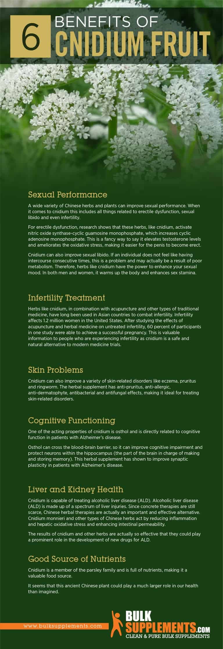 Cnidium Fruit Extract﻿: Benefits, Side Effects & Dosage