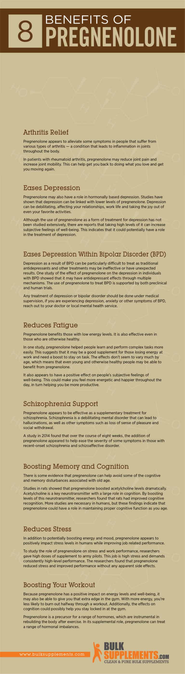 Pregnenolone: Benefits, Side Effects & Dosage