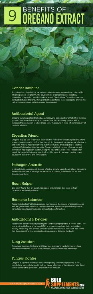 Oregano Extract: Benefits, Side Effects & Dosage