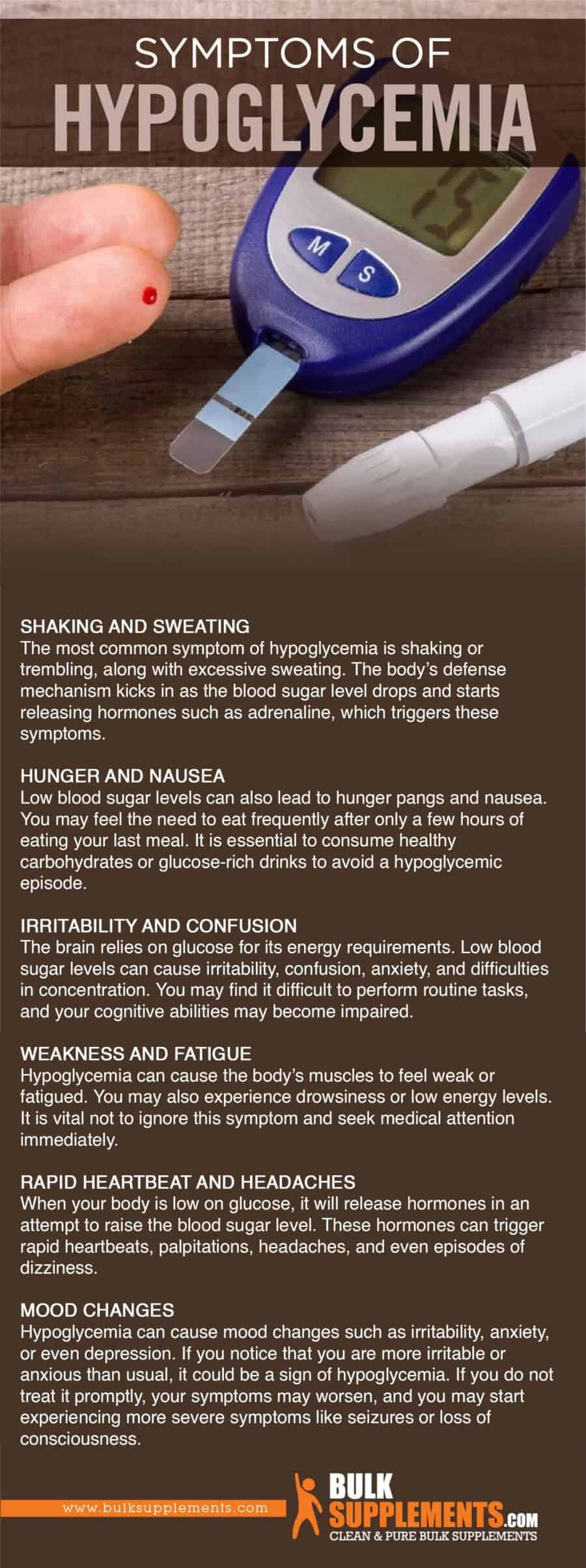 Hypoglycemia. Get Treatment for Low Blood Sugars with Supplements