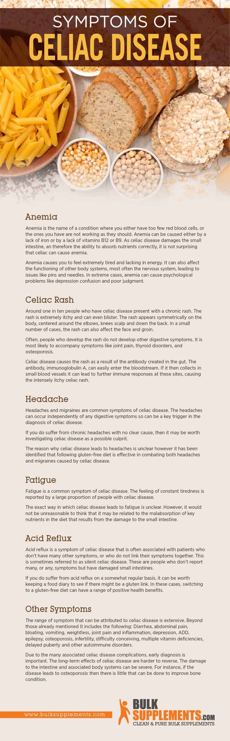 Celiac Disease Causes, Symptoms & Treatment