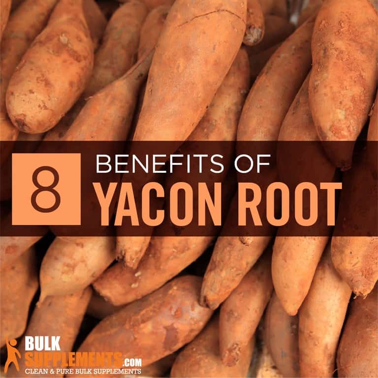 Yacon Root. Improve Digestion & Promote Weight Loss with Supplements