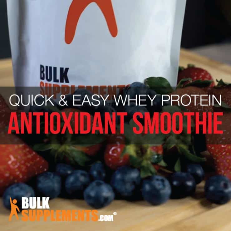 Quick & Easy Whey Protein Antioxidant Smoothie