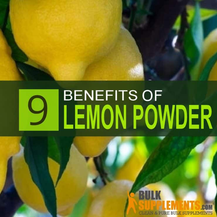 9 "Power of the Sour" Benefits of Lemon Powder