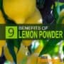 9 "Power of the Sour" Benefits of Lemon Powder