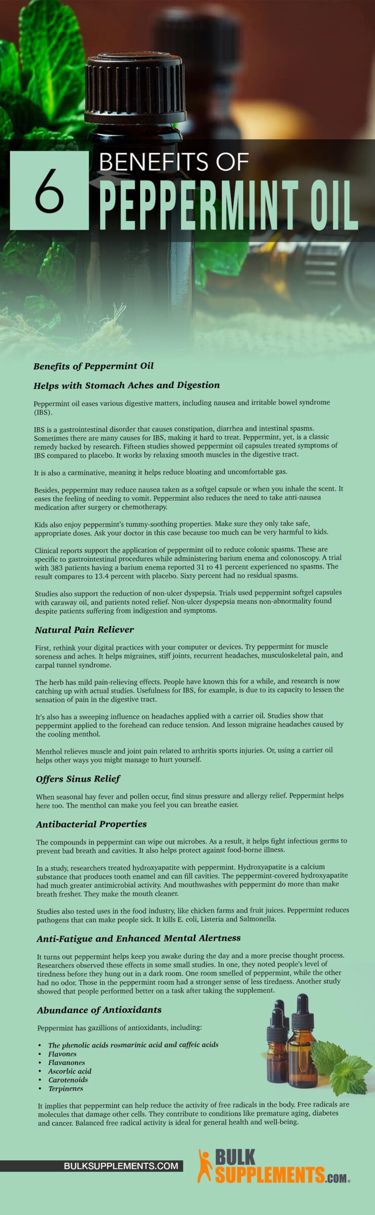 Get 6 Health Benefits of Peppermint in an Easy-To-Take Softgel