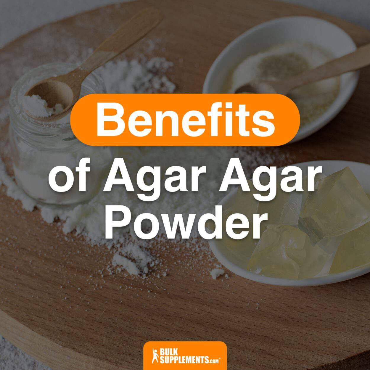 Agar Agar Powder. Supplement For Weight Loss & Constipation Relief
