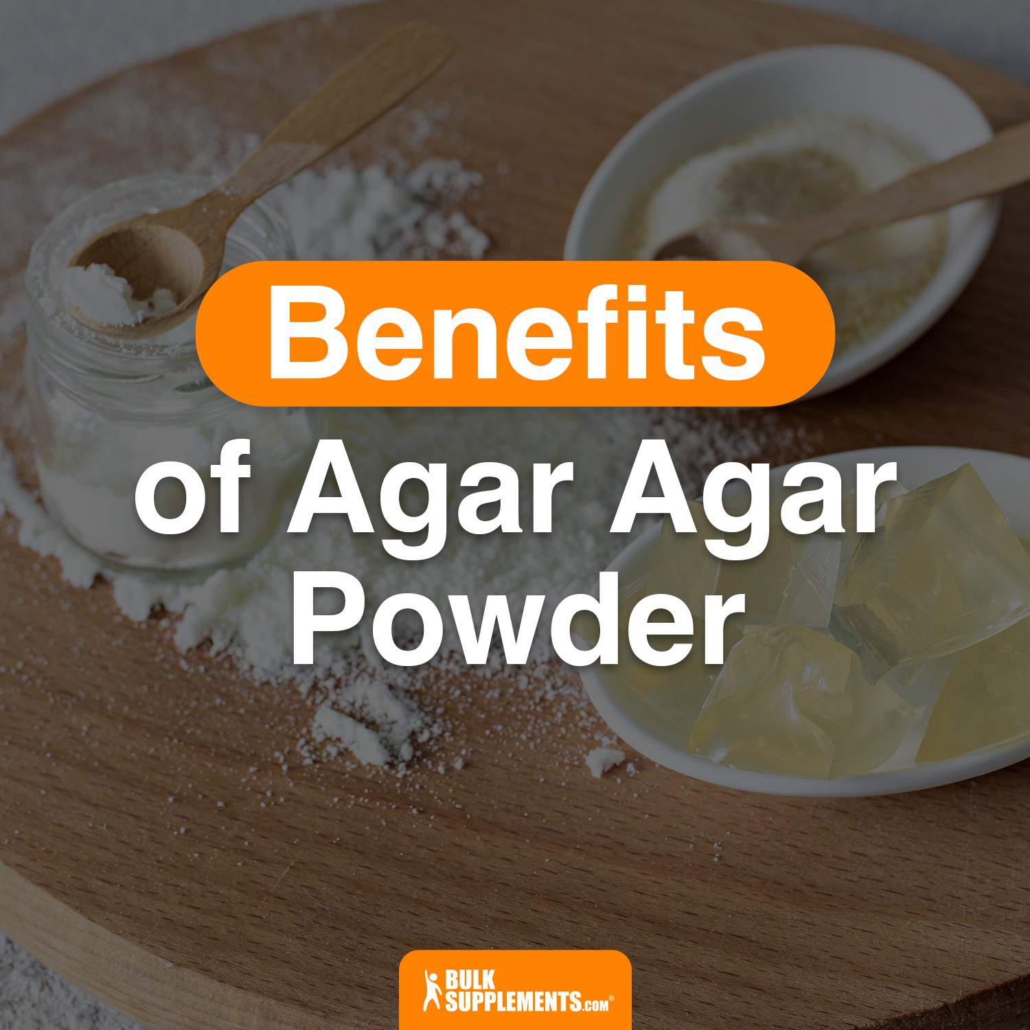 Agar Agar Powder. Supplement For Weight Loss & Constipation Relief