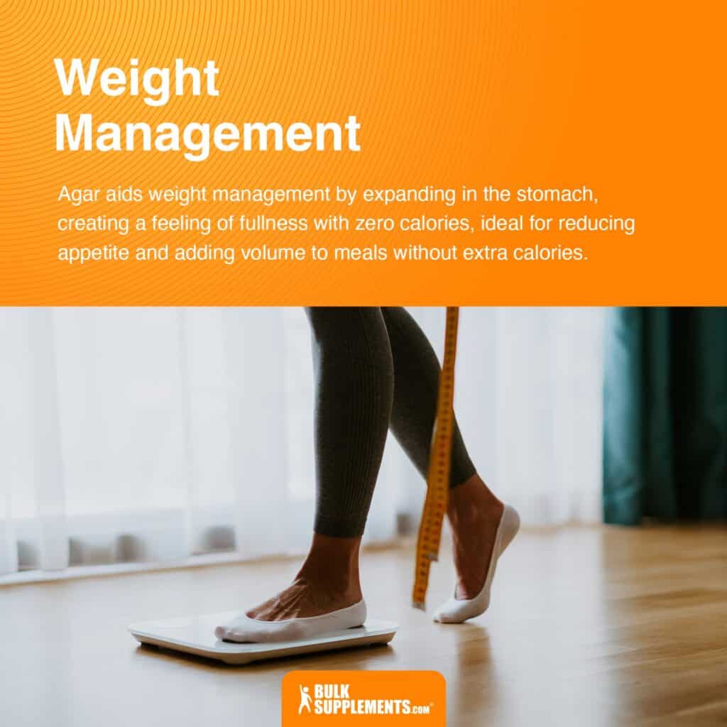 Agar Agar Powder. Supplement For Weight Loss & Constipation Relief