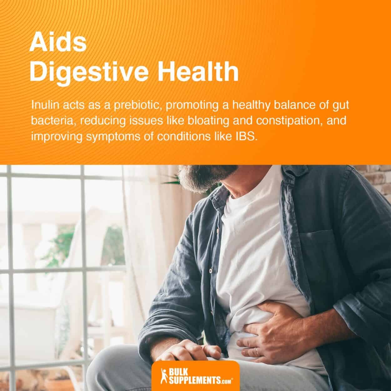 Organic Inulin. Boost Your Digestive Health with Supplements
